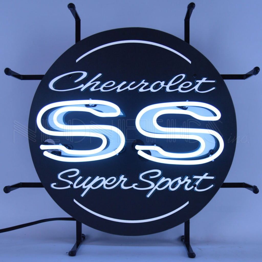 Chevrolet Ss Super Sport Junior Neon Sign – coolpooltables.com