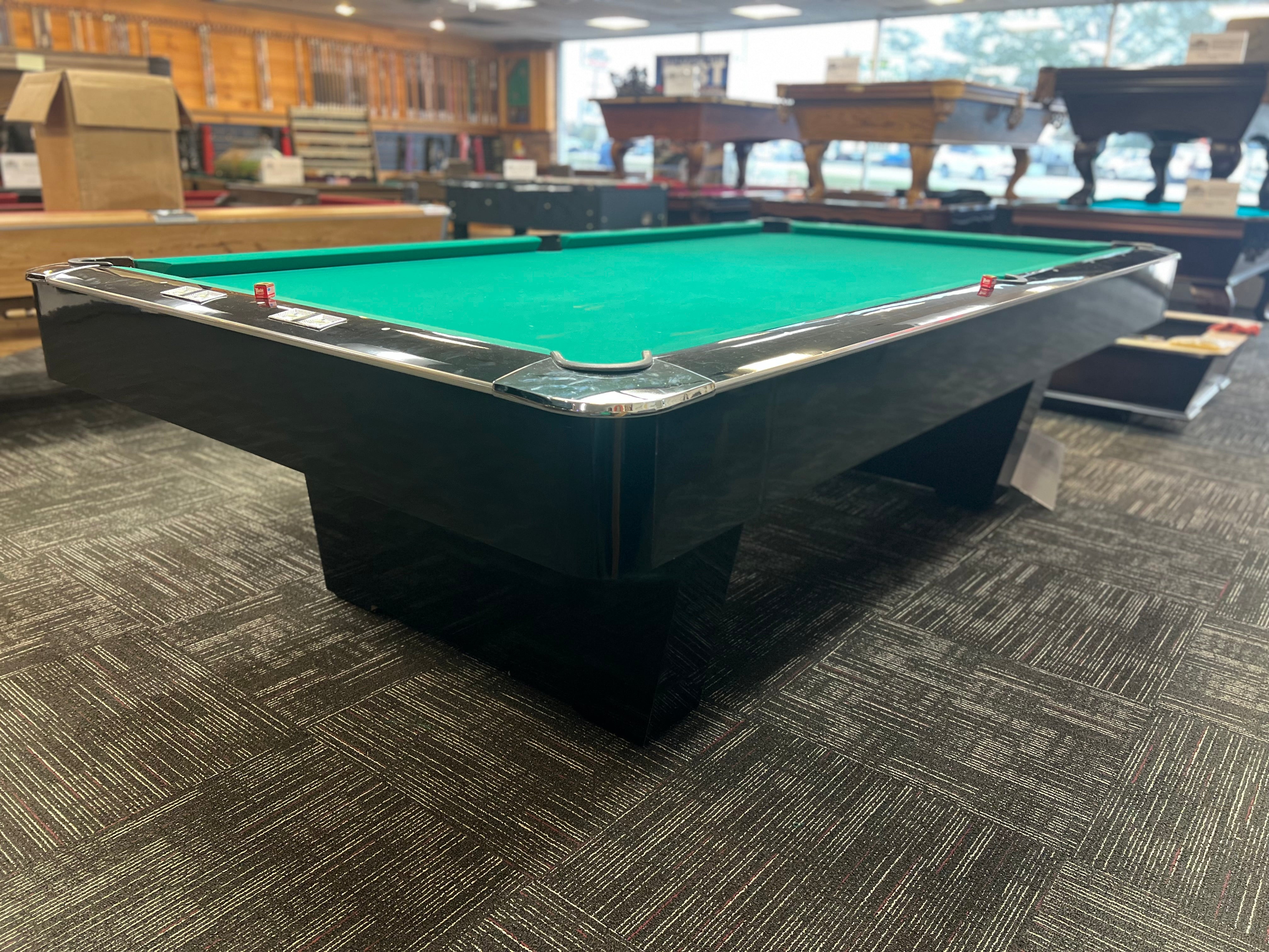 Used 9' Diamond Professional Pool Table with Optional Matching Light ...