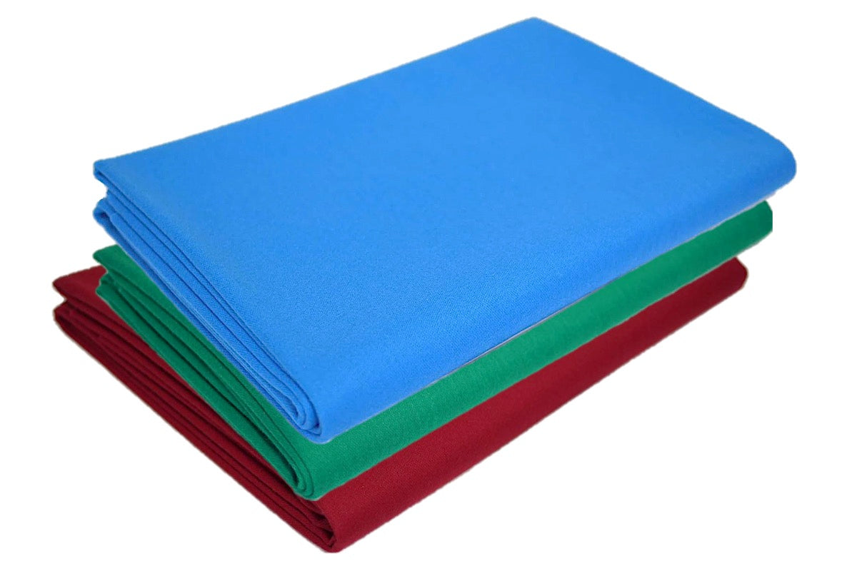 SRS Worsted High Speed Pre-Cut Pool Table Billiard Felt Cloth (90/10 B ...