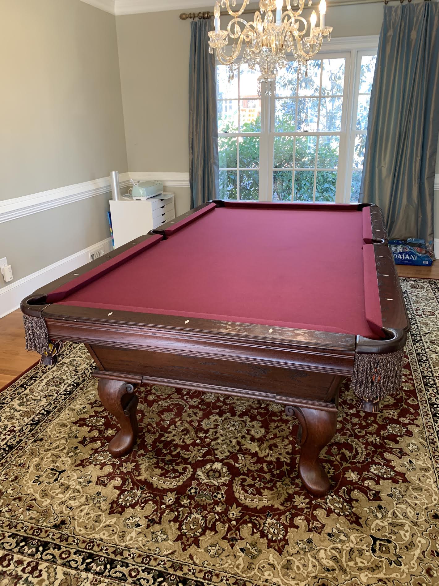 (SOLD) Used 8' Olhausen Pool Table – coolpooltables.com
