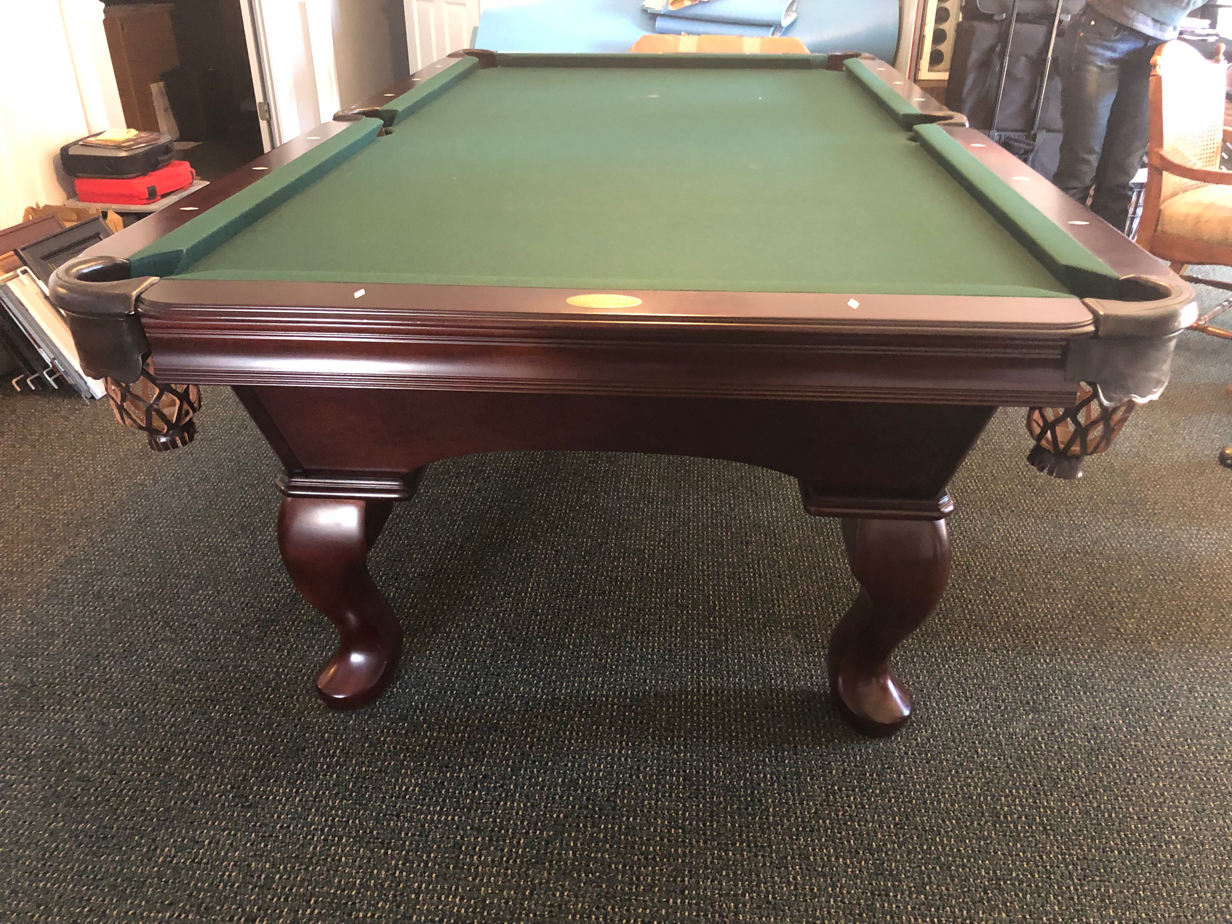 (SOLD) Used 8' Olhausen Eclipse pool table – coolpooltables.com