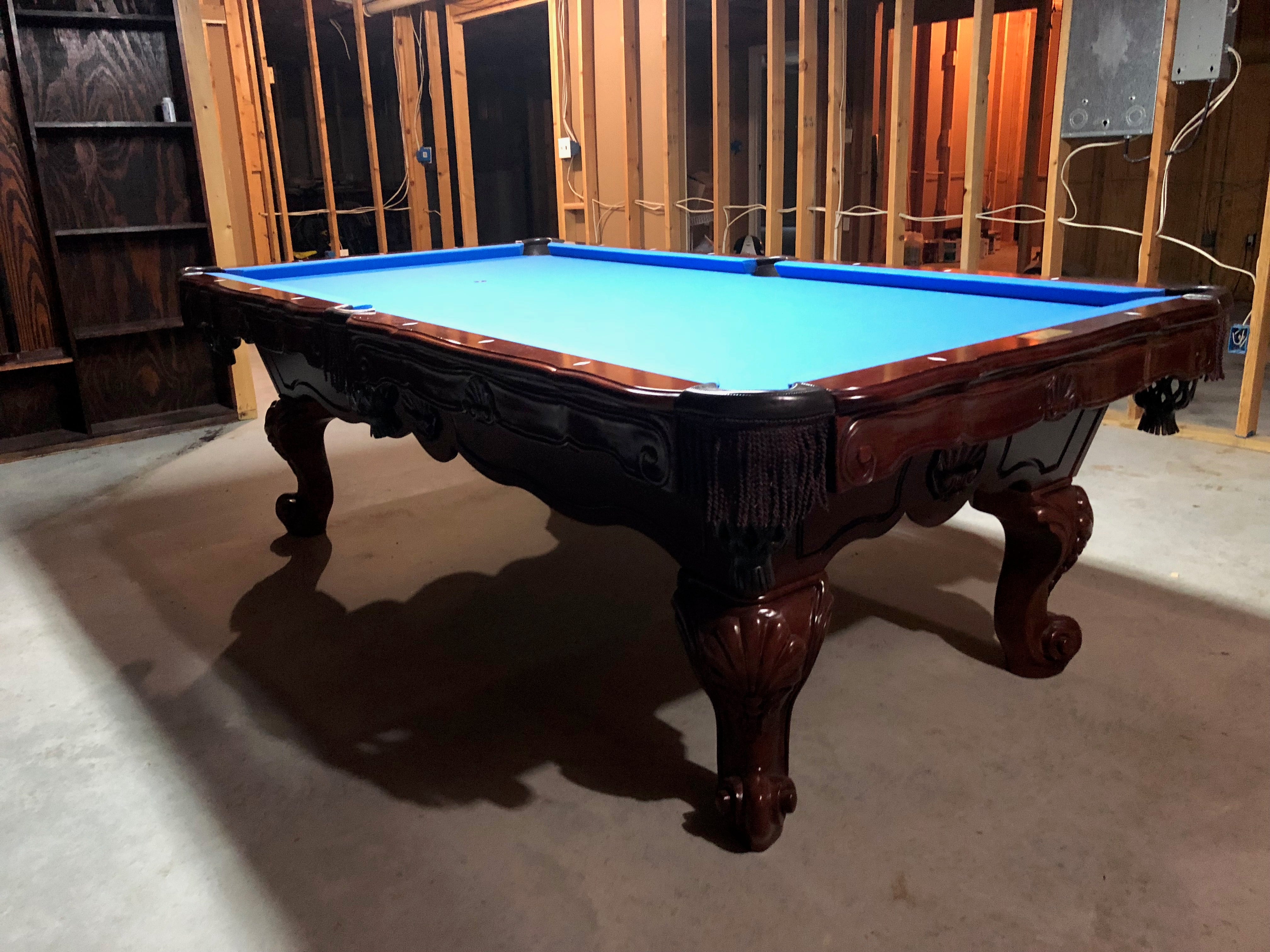(SOLD) Used 8' Fischer Pool Table – coolpooltables.com