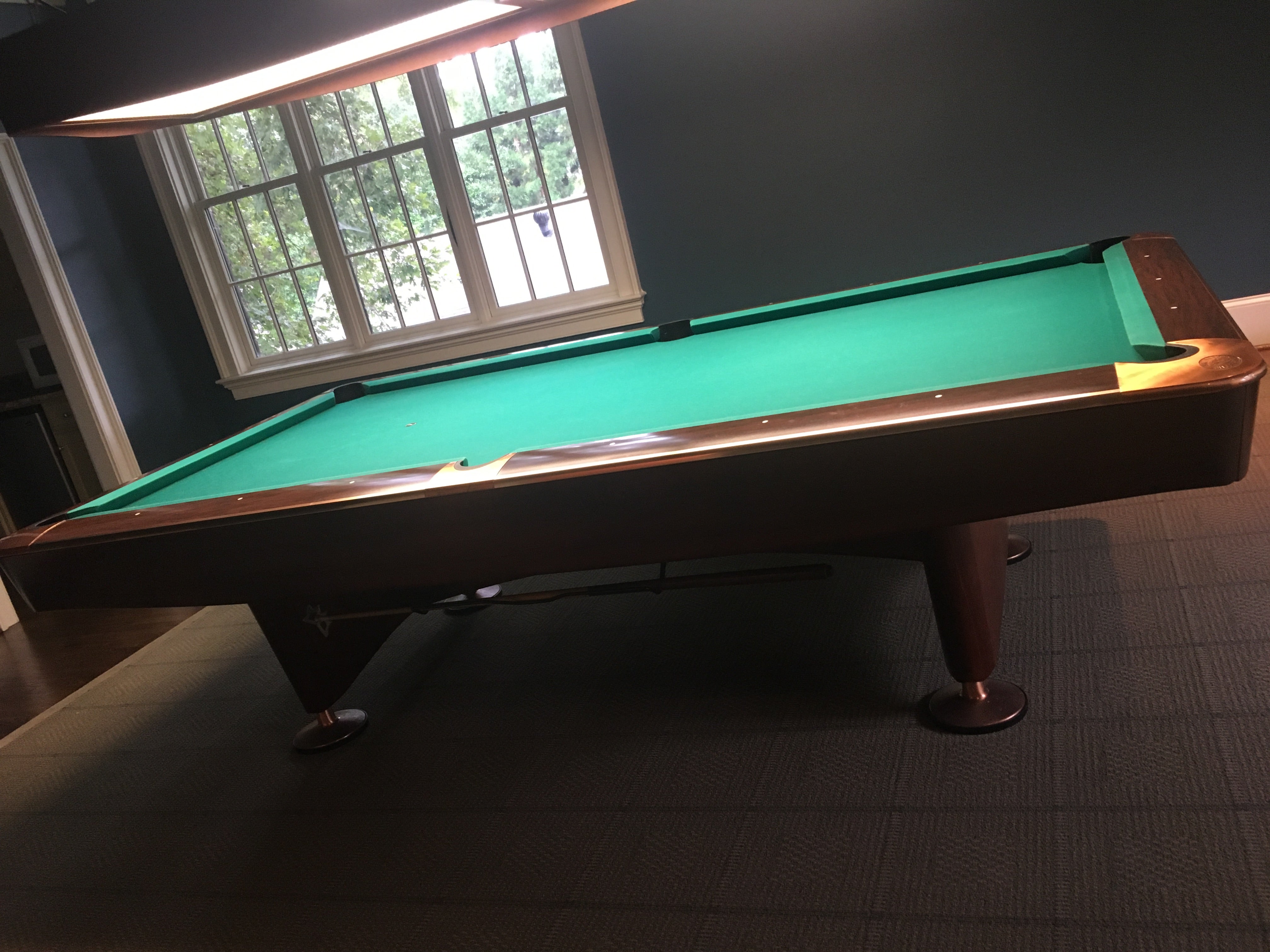 (SOLD) Used 9' Brunswick Gold Crown IV Pool Table (Consignment ...