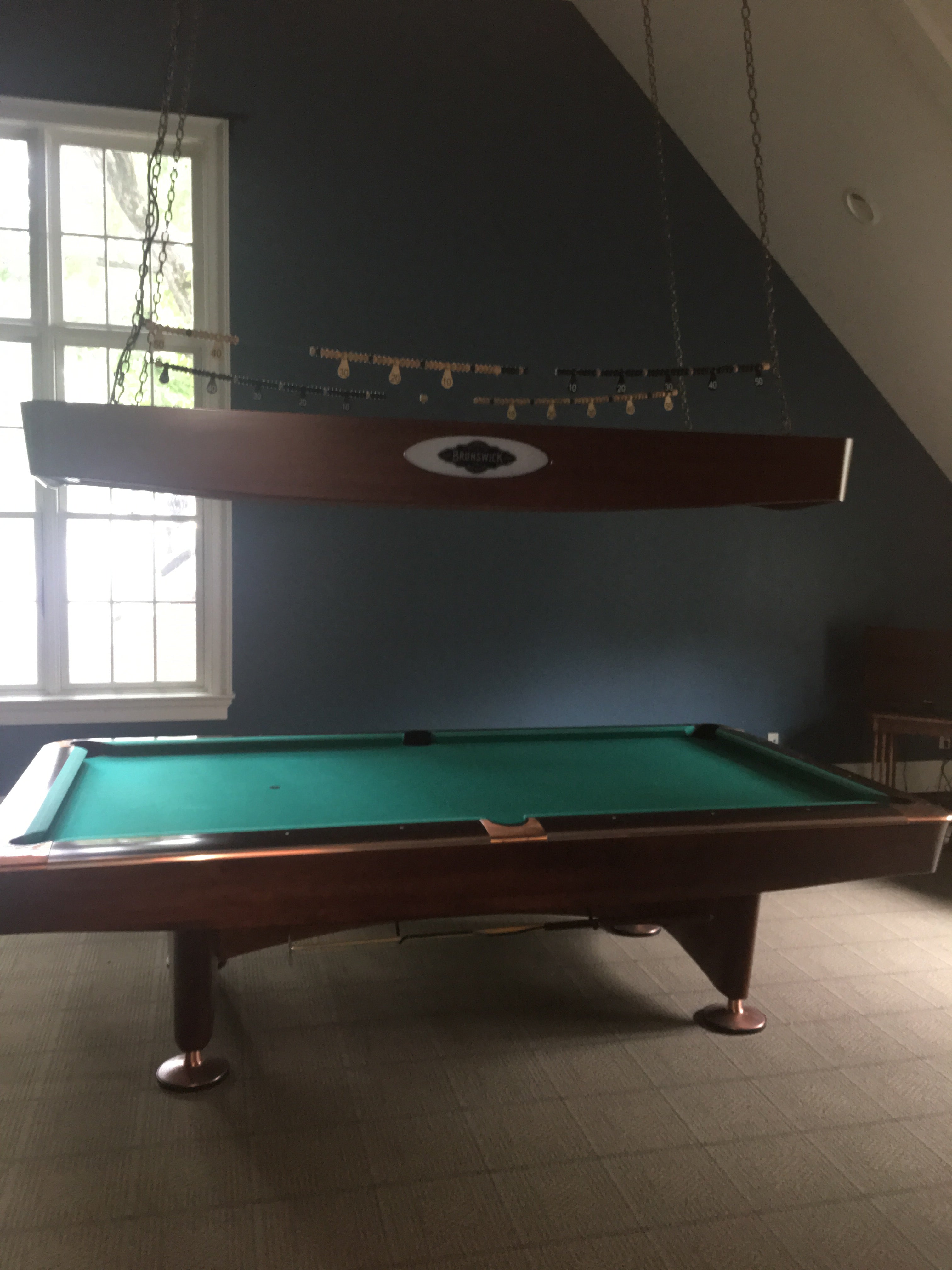 (SOLD) Used 9' Brunswick Gold Crown IV Pool Table (Consignment ...