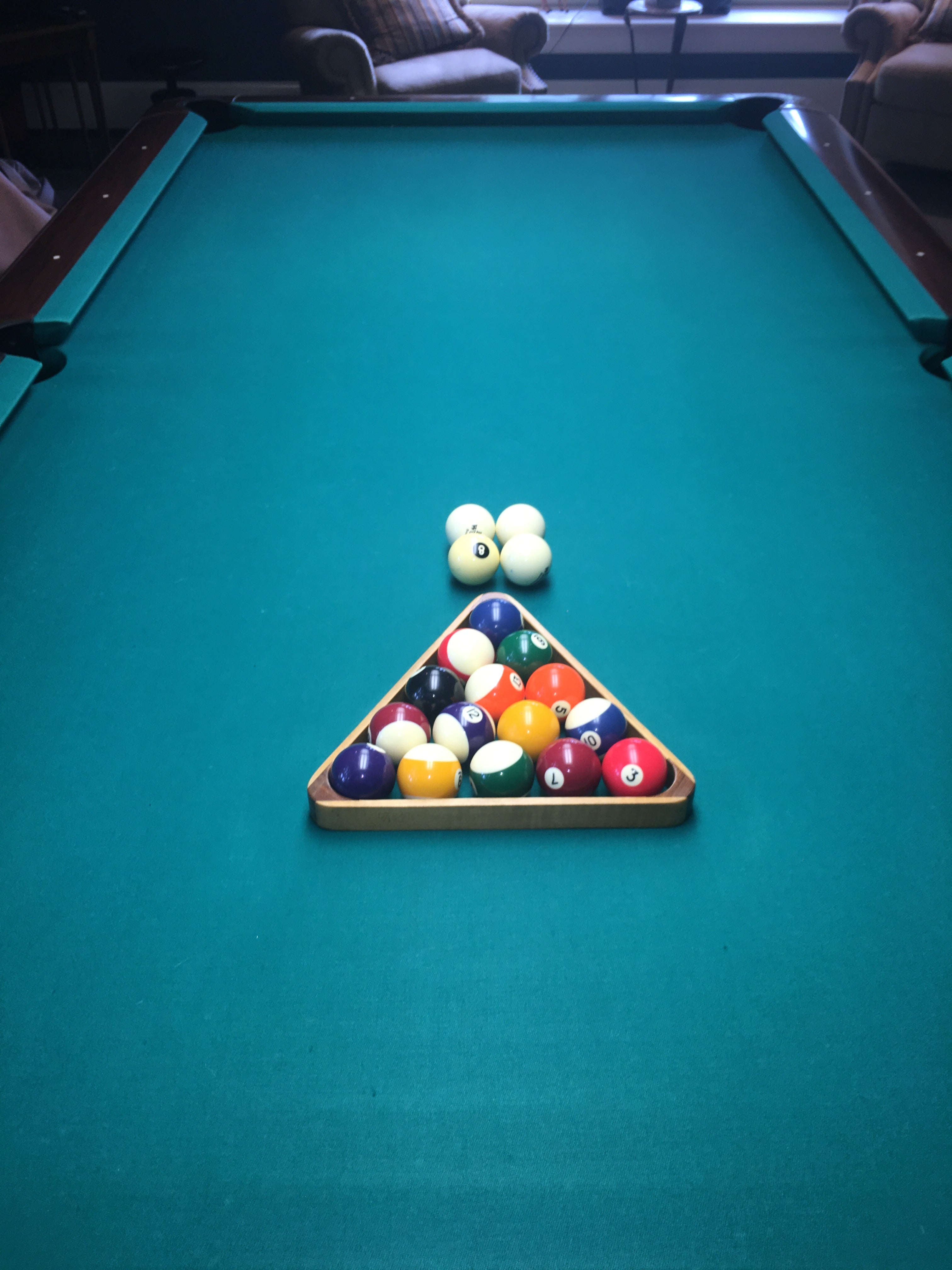 (SOLD) Used 9' Brunswick Gold Crown IV Pool Table (Consignment ...