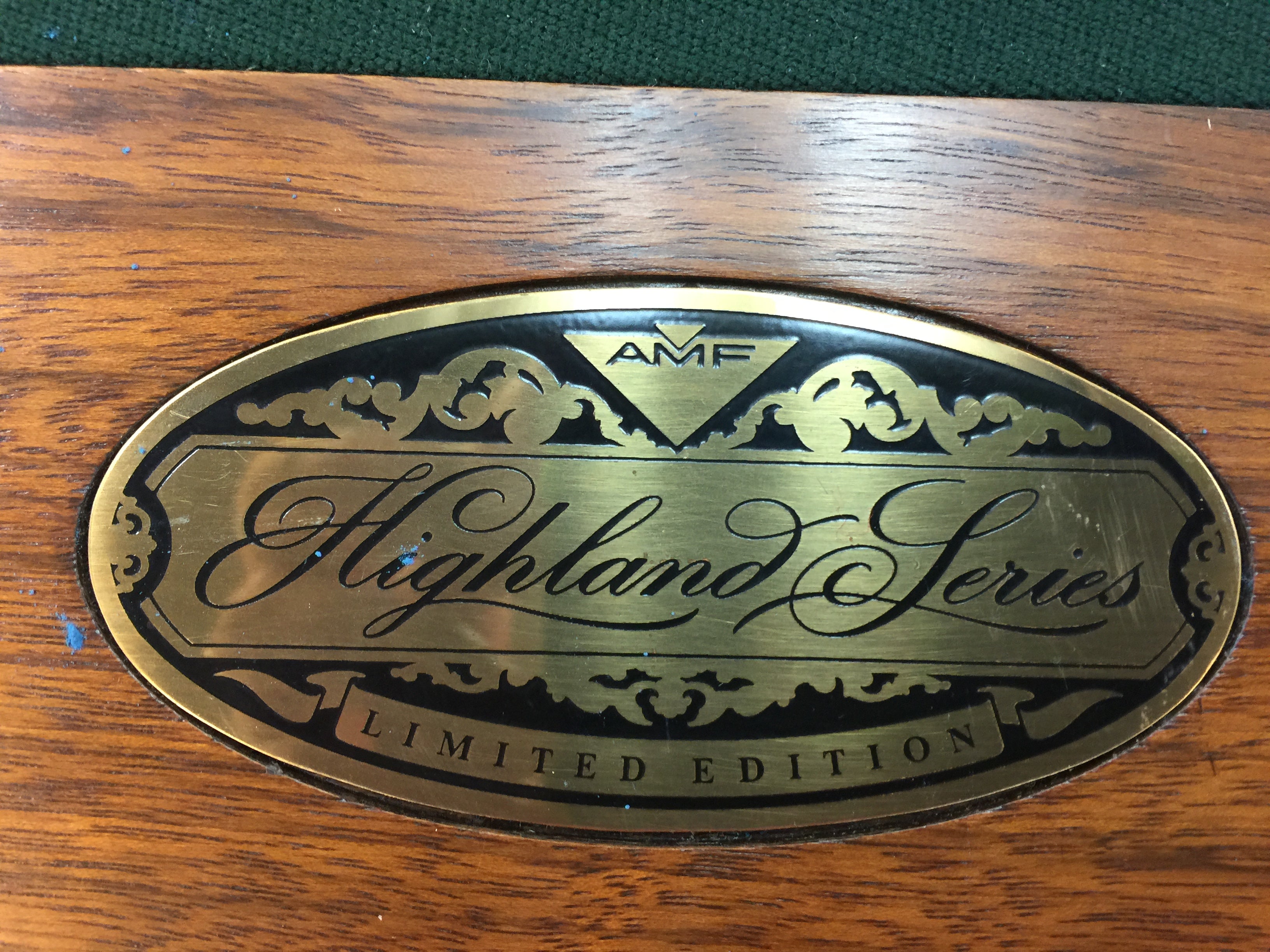 (SOLD) Used 9' AMF / ProLine pool table – coolpooltables.com