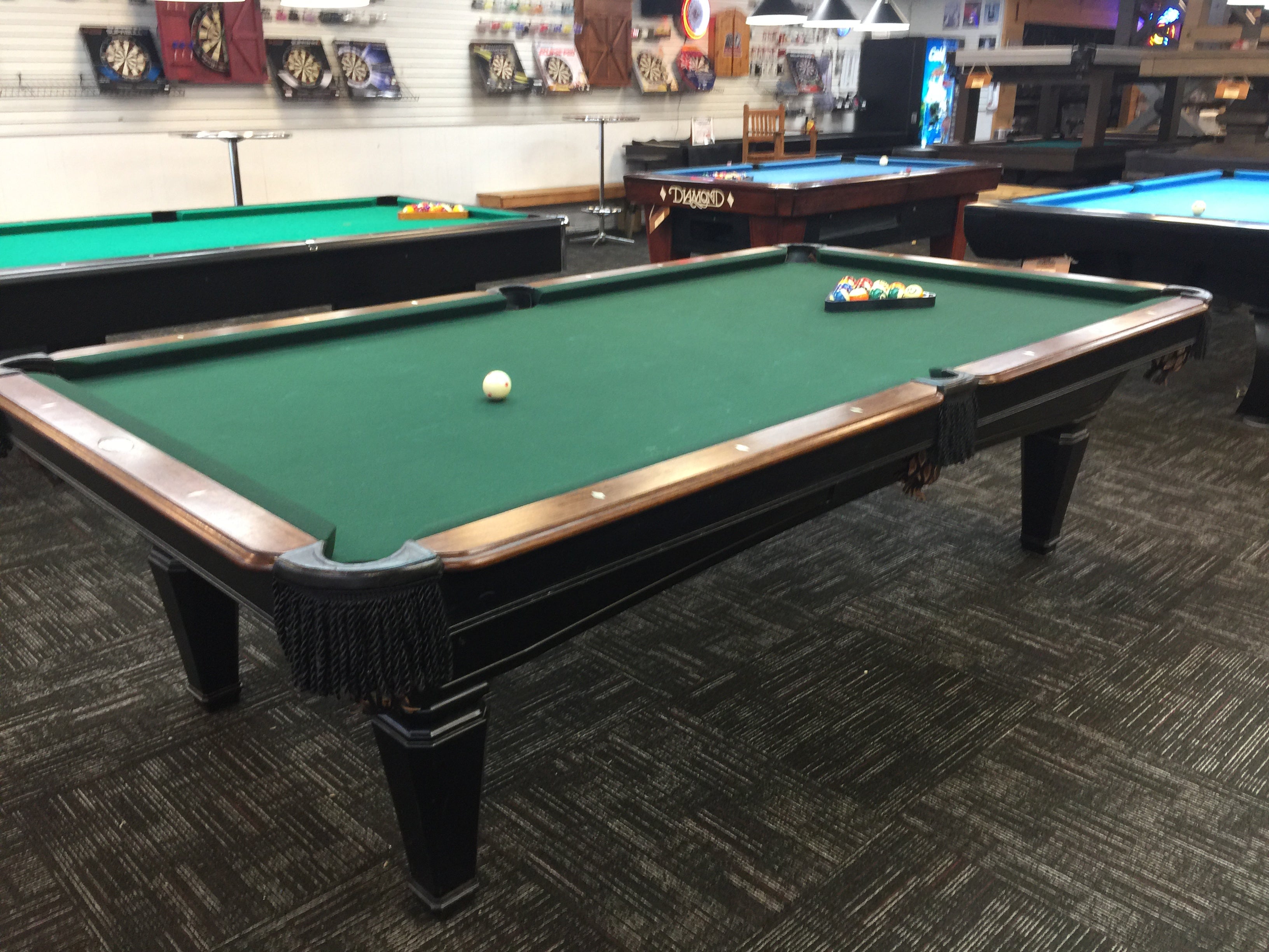 (SOLD) Used 9' AMF / ProLine pool table – coolpooltables.com