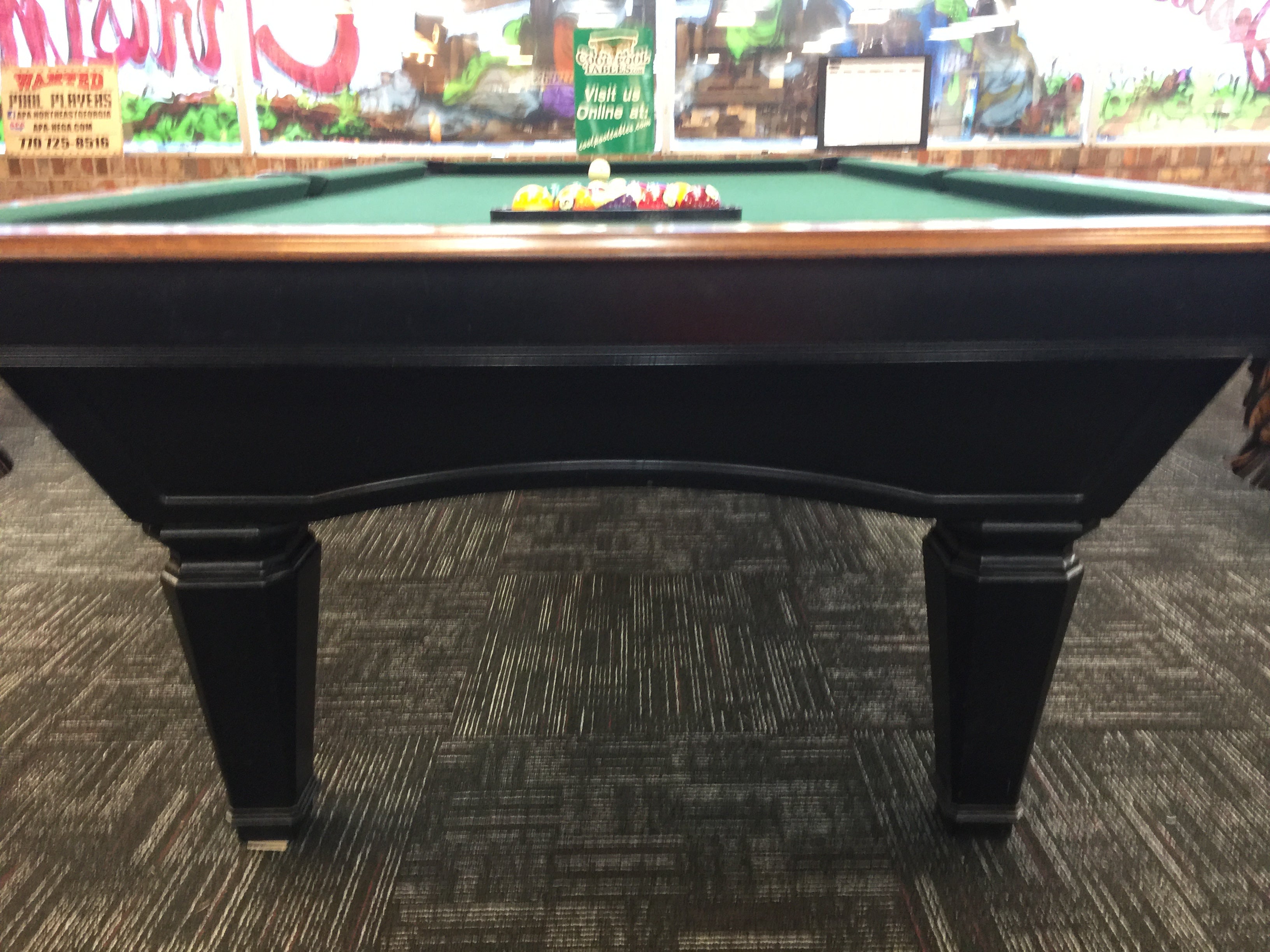 (SOLD) Used 9' AMF / ProLine pool table – coolpooltables.com