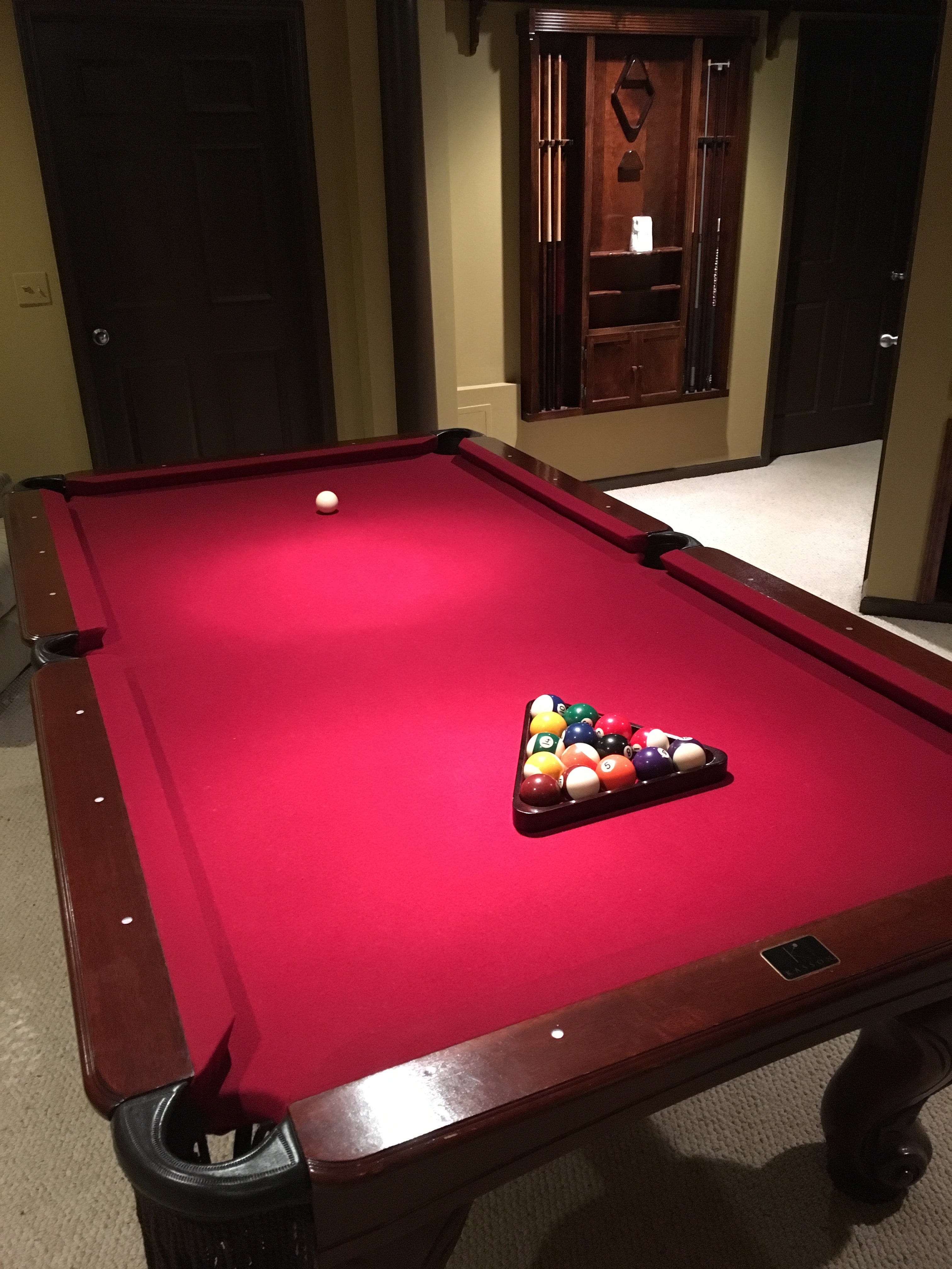 (SOLD) Used Kasson 8' Pool Table Consignment - PRICE REDUCED ...
