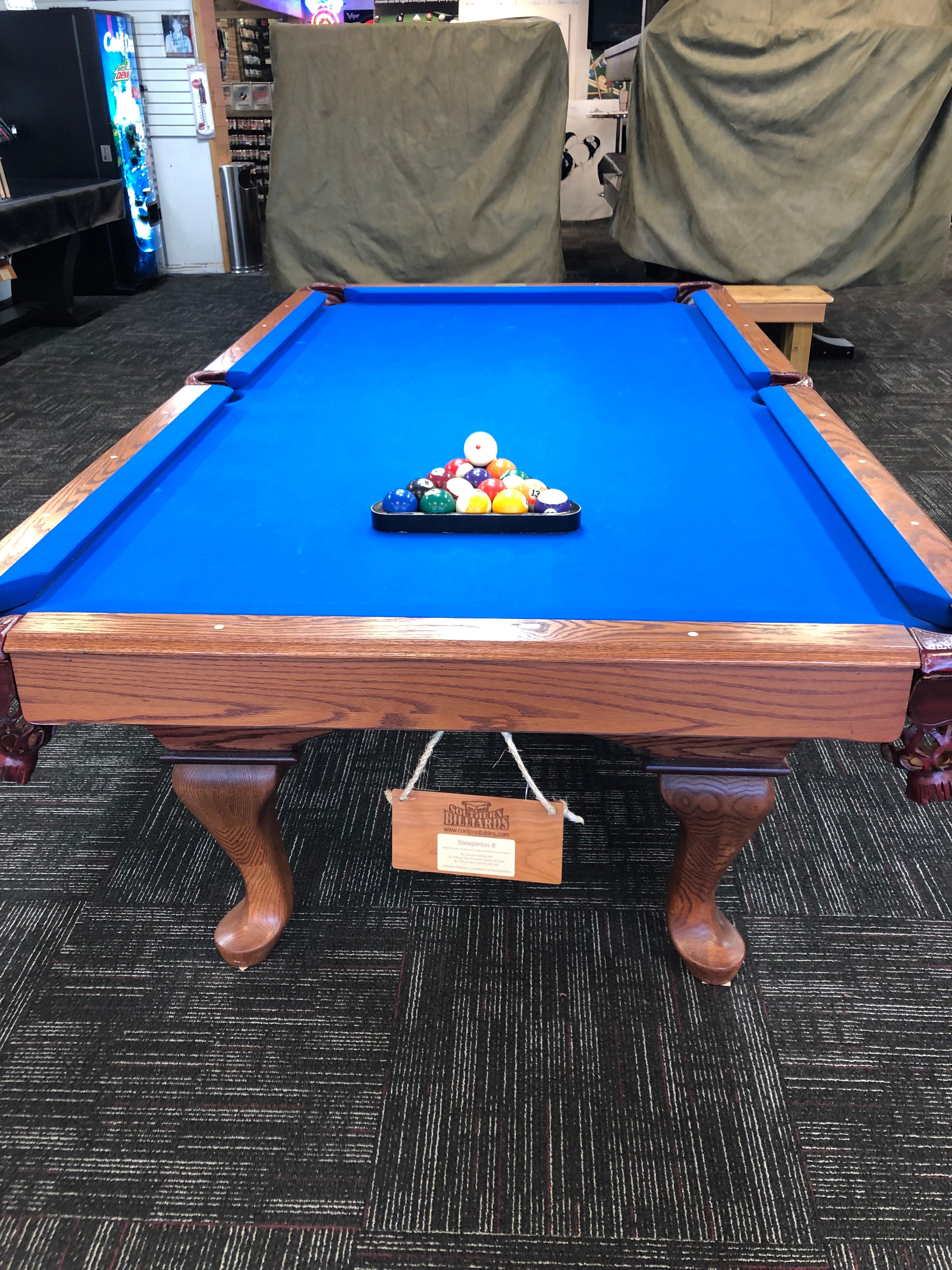 (SOLD) Used 8' Steepleton pool table – coolpooltables.com