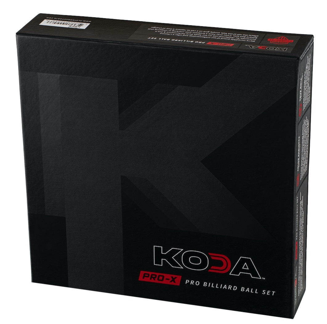 Koda Sports KBPX 2-1/4" PRO-X Pool Balls Set – coolpooltables.com