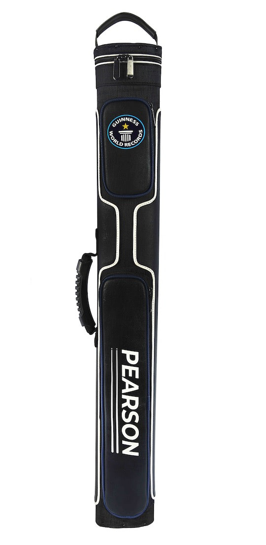 PEARSON 2Bx2S Black Guinness World Records Pool Cue Case ...